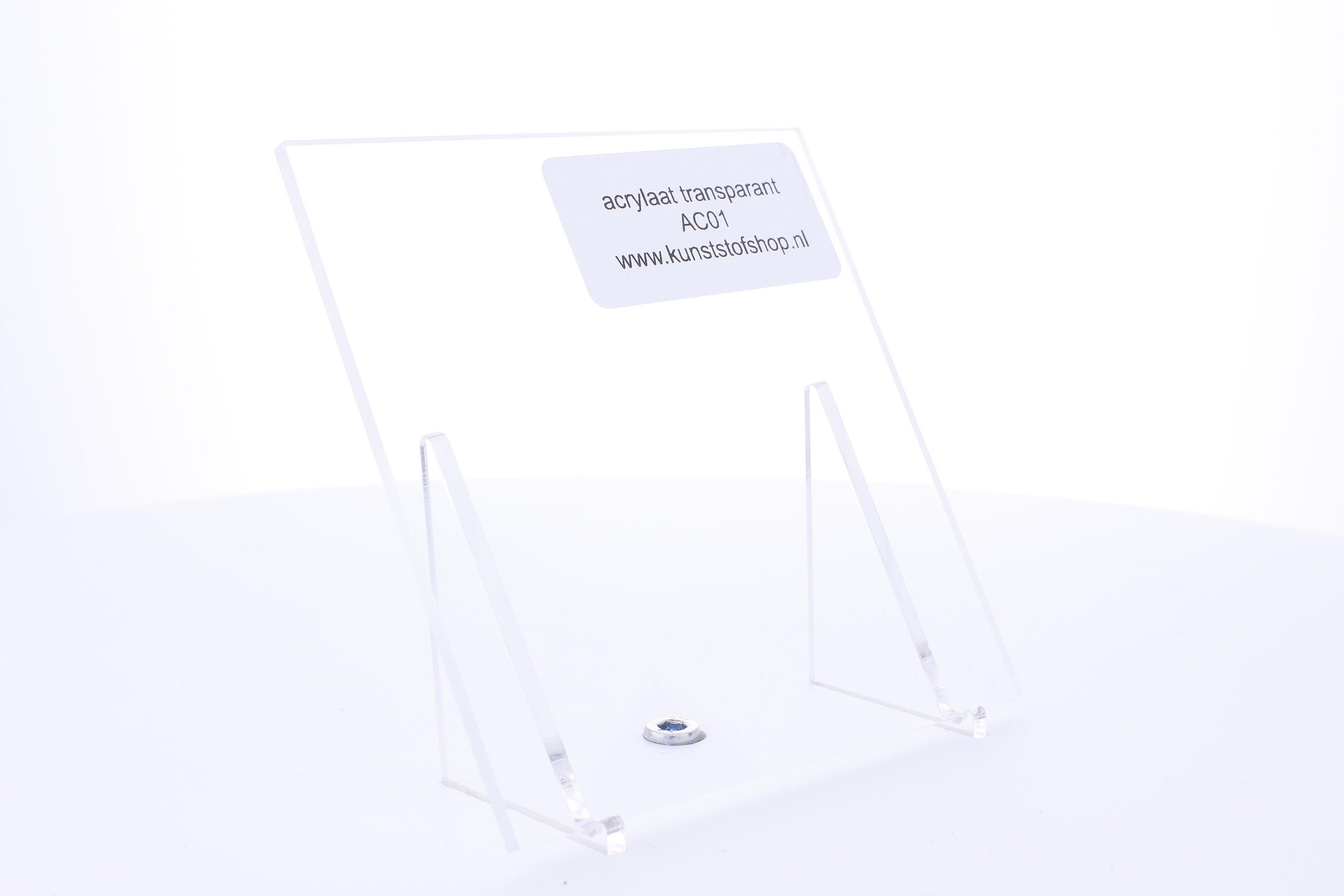 Acrylaat plaat transparant - 2000x1000x3,0mm