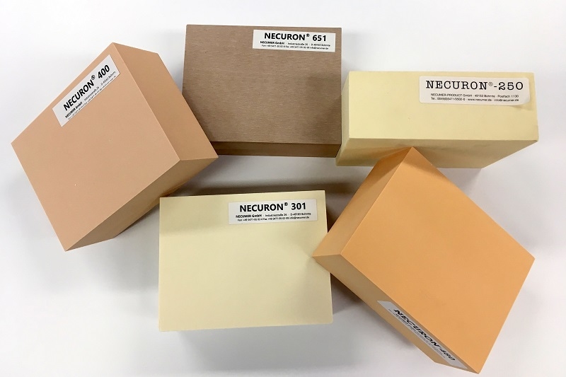 Necuron 160 PU foam platen beige - 1000x500x50mm